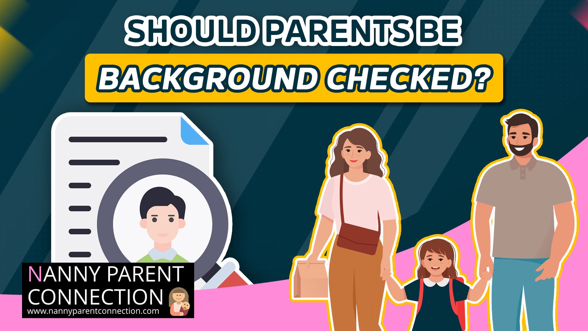 Should Parents Be Background Checked? Let's Discuss